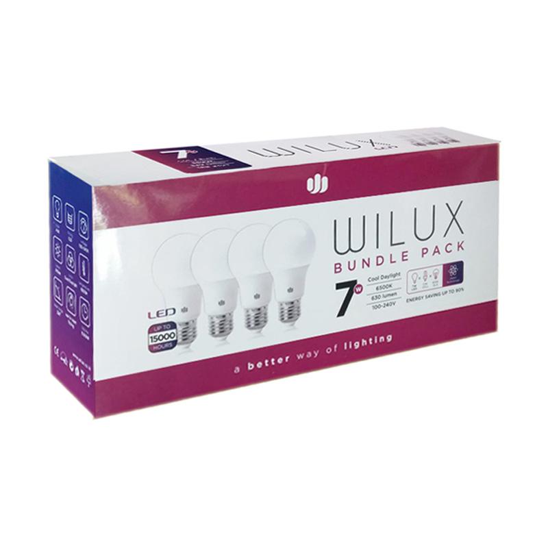 Promo WILUX LED Bohlam Lampu - Putih [7 W/ Set Bundle 4 pcs] di Seller ...