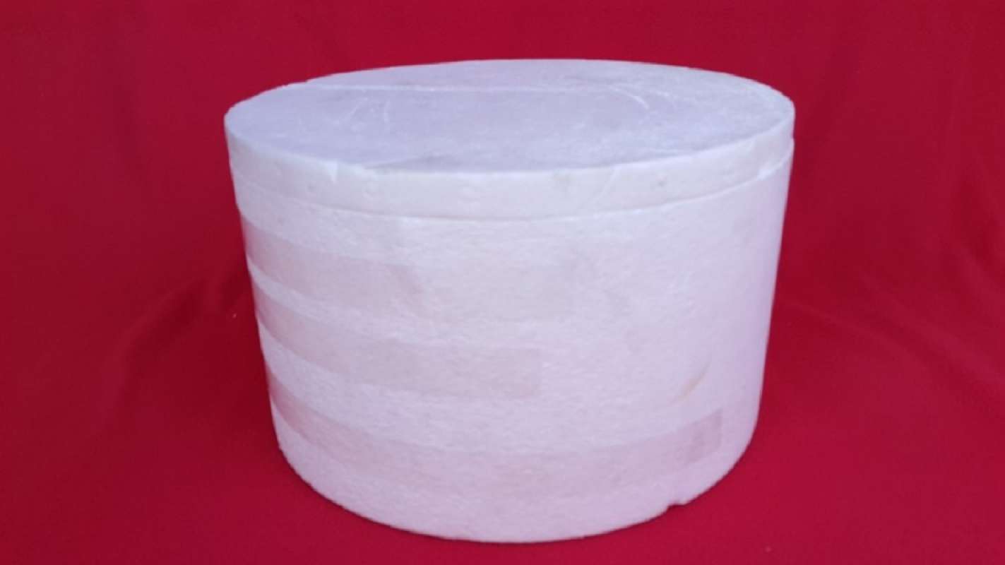 Jual Box Gabus Sterofoam Styrofoam Bulat 30 Cmx18 Cm - KHUSUS GOSEND ...