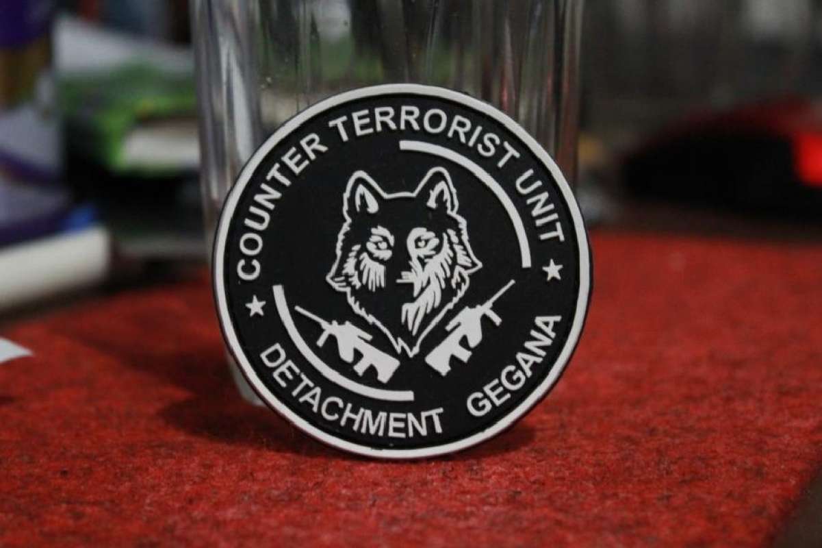 Jual patch rubber perekat karet DETACHMEN GEGANA bulat list putih di ...