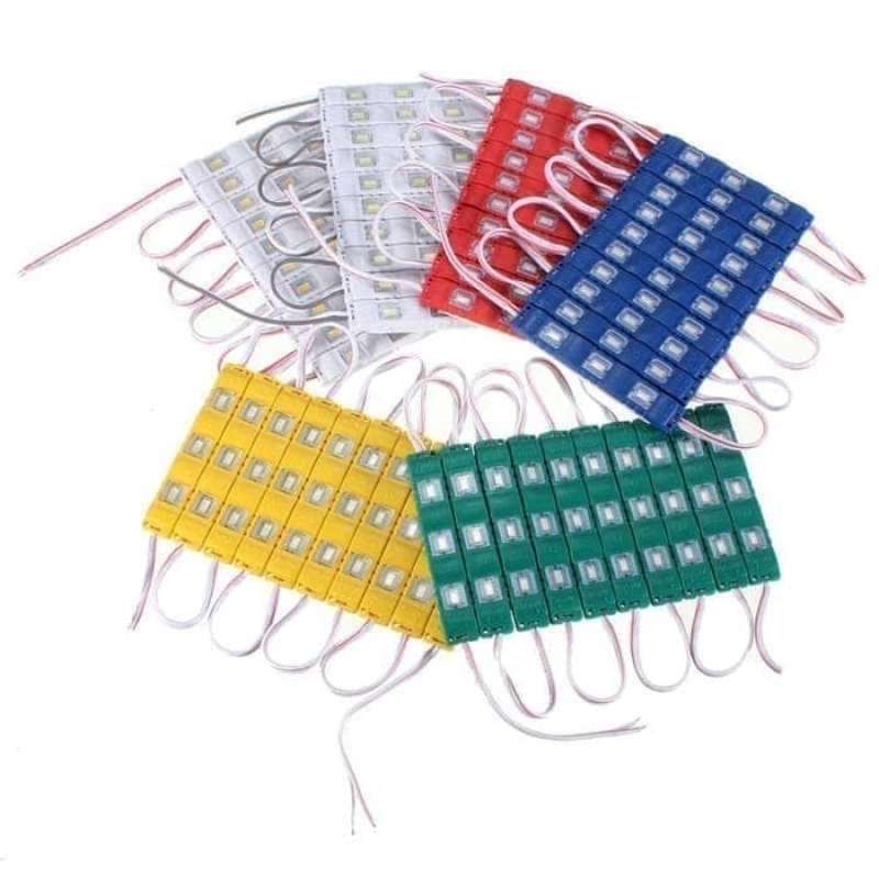 Jual Lampu Led Strip Modul Smd 5730 3 Titik Led 3 Mata Injection Module ...