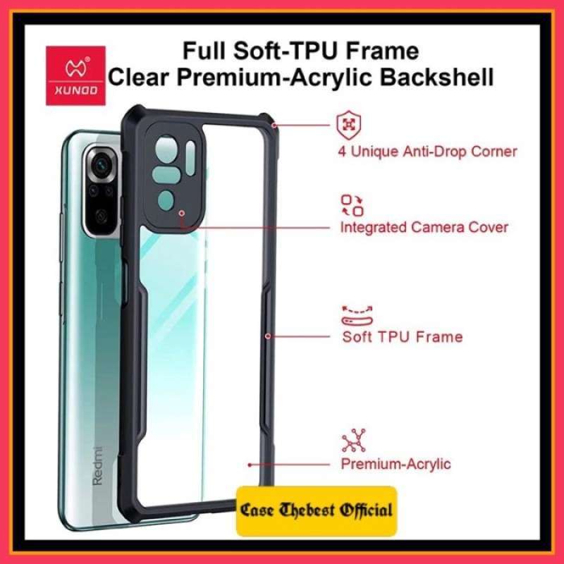 Jual Xiaomi Redmi Note 10s Xundd Original Armor Hard Soft Case Clear Cover Di Seller Nunki Store ...