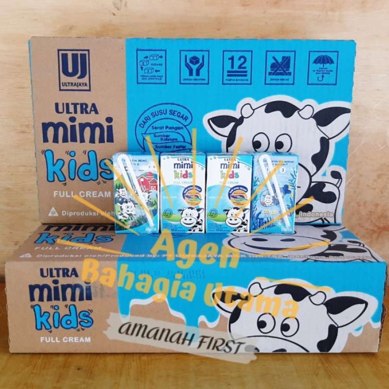 Promo Susu Anak Ultra Mimi Kids Full Cream 125Ml Box (1 Box=40Pcs ...
