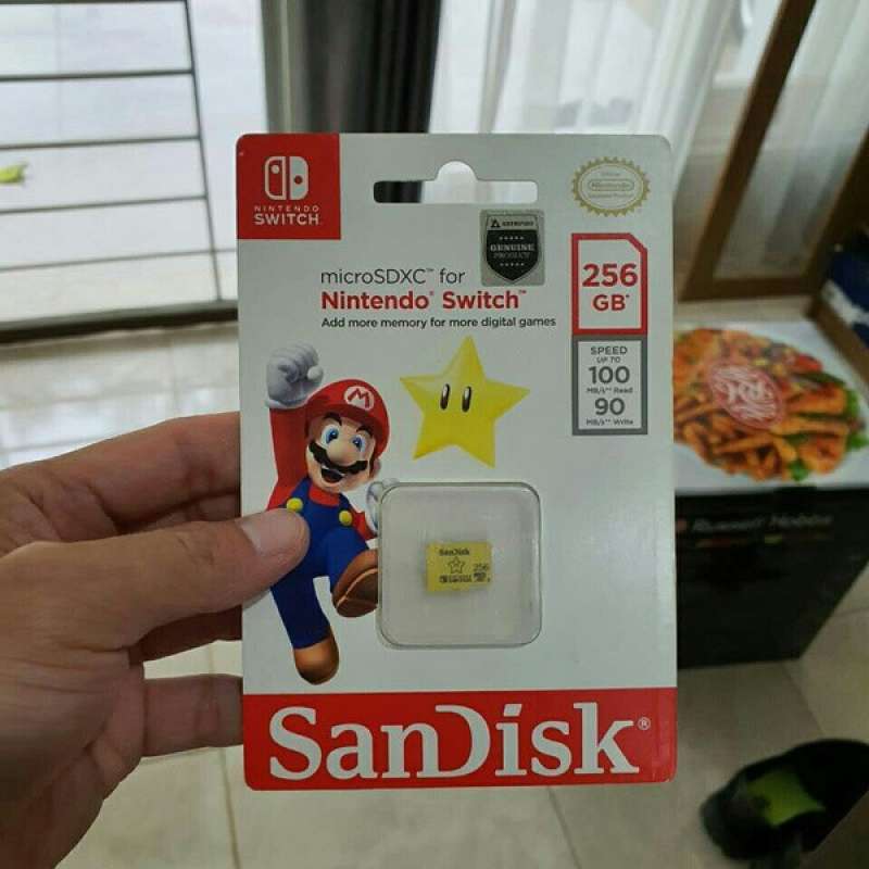 Promo Sandisk 256Gb Super Mario Switch Diskon 12% di Seller Ghanim Shop ...