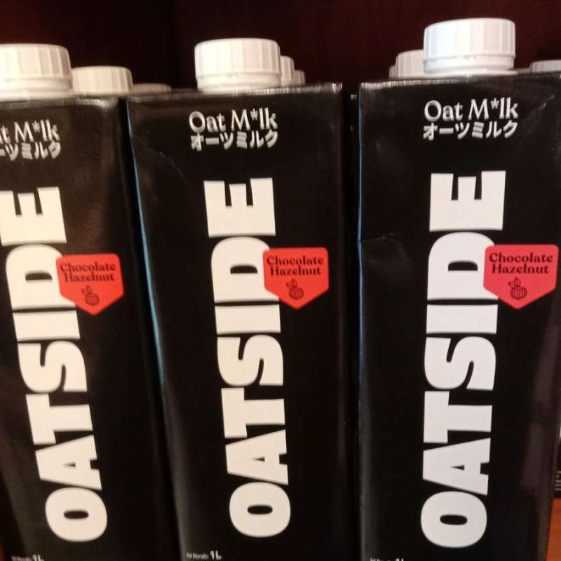 Jual oatside oatmilk chocolate hazelnut 1 liter/minuman oat rasa coklat ...