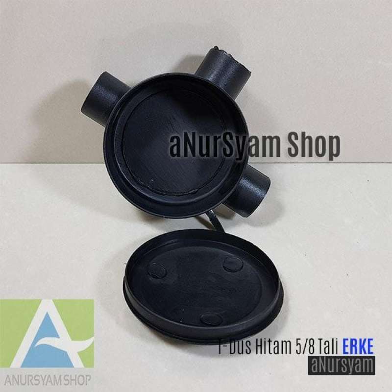 Jual T-dus 5/8 Cabang 3 Kecil Erke Hitam Tali | T Dus | Tdus Hitam Erke ...