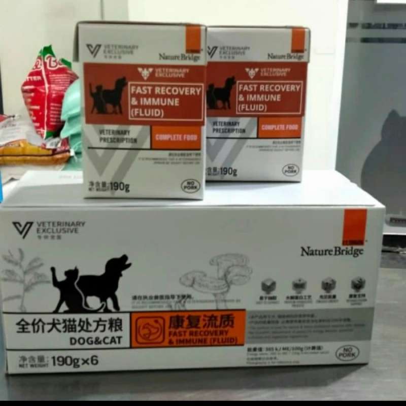 Jual Nature Bridge Fast Recovery Fluid 190 Gram Kucing di Seller DENTA ...