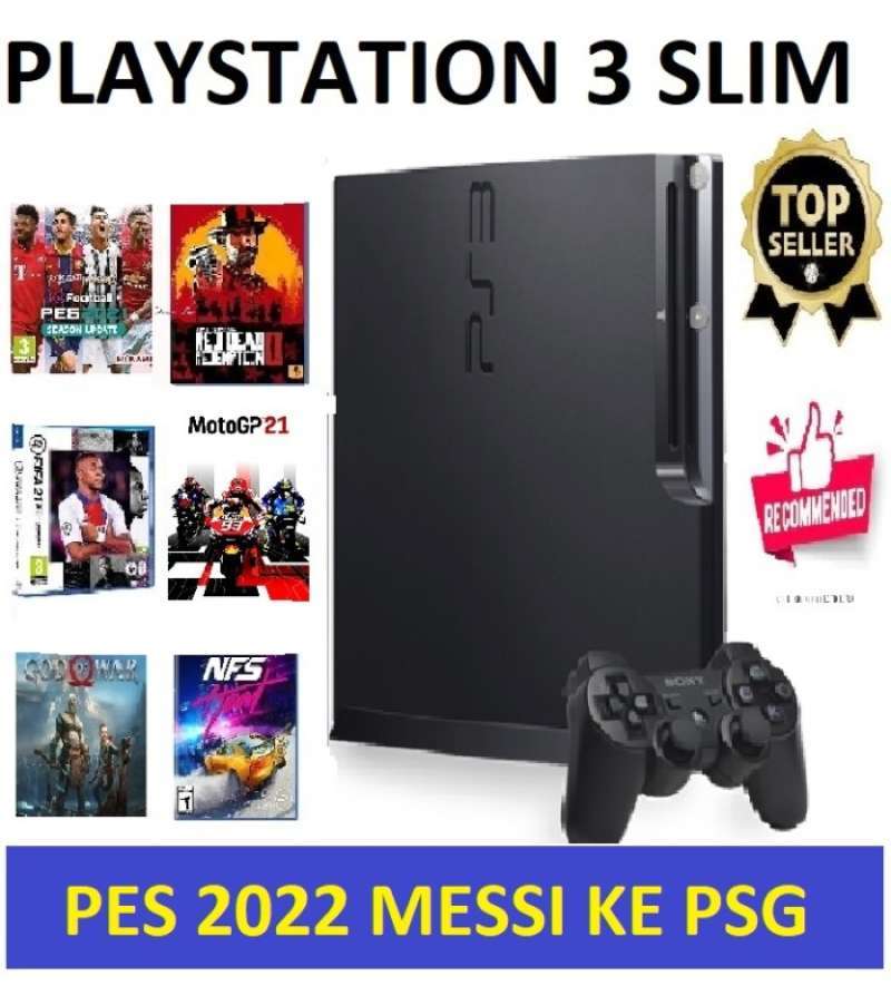 Jual Sony Ps 3 Ps3 Slim (firmware Terbaru) Full Games Request Pes Fifa ...
