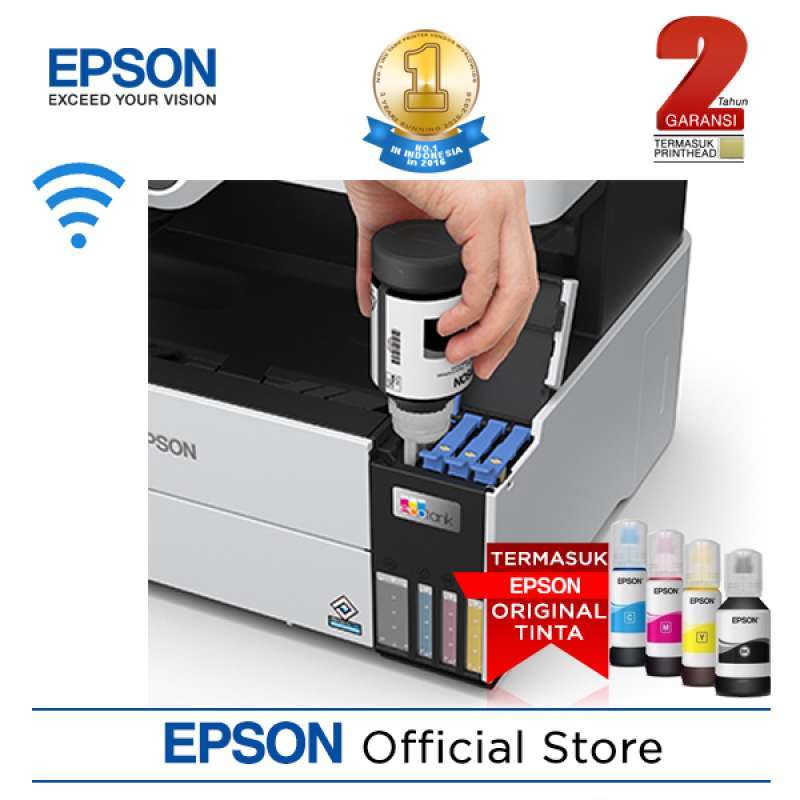 Promo Printer Epson L6460 A4 Inktank Multifungsi Adf Duplex Wireless Diskon 4% Di Seller Epson ...