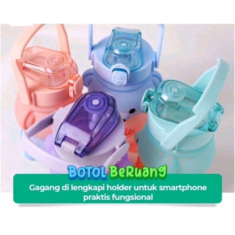 Jual Botol Minuman Anak Viral Gemoy Gambar Beruang di Seller Rumah ...