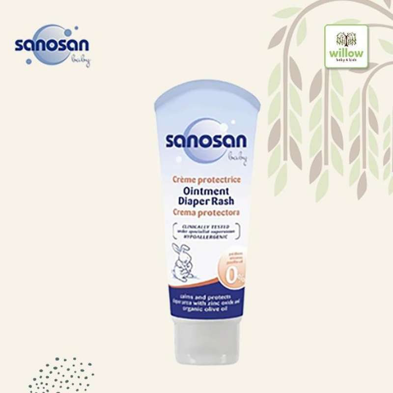 Jual SANOSAN OINTMENT DIAPER RASH TUBE 75ML di Seller Willow Baby Shop ...