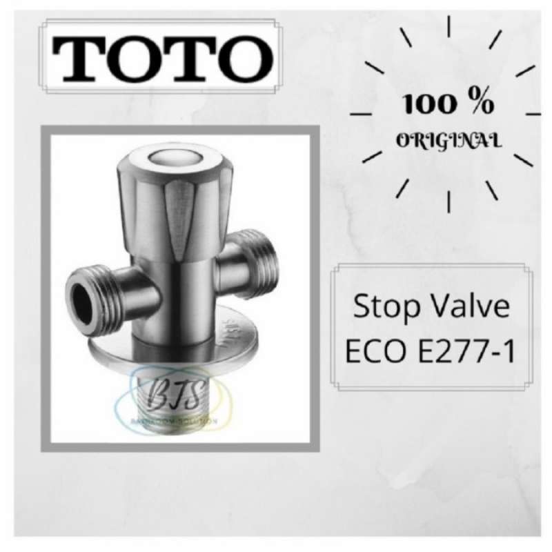 Promo Stop Keran Cabang Eco E277-1 By Toto/stop Valve Double Toto Eco ...