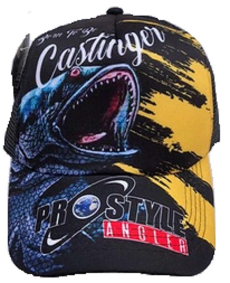 Jual topi mancing jaring / trucker sublime printing varian gambar di ...