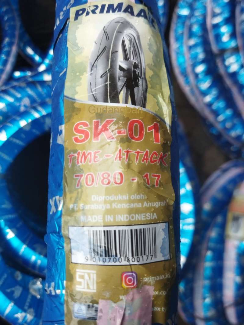 Jual Ban luar motor Primaax SK01 70 80 17 Tubetype Soft Compound Time ...