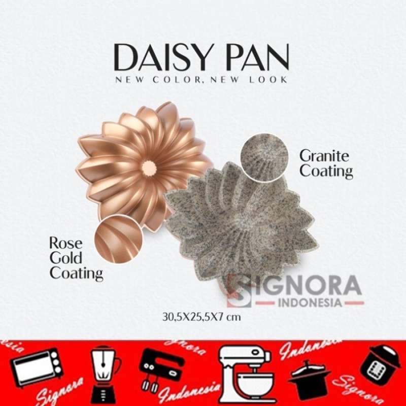 Promo Loyang Kue Daisy Pan by Signora Original Diskon 5% di Seller ...