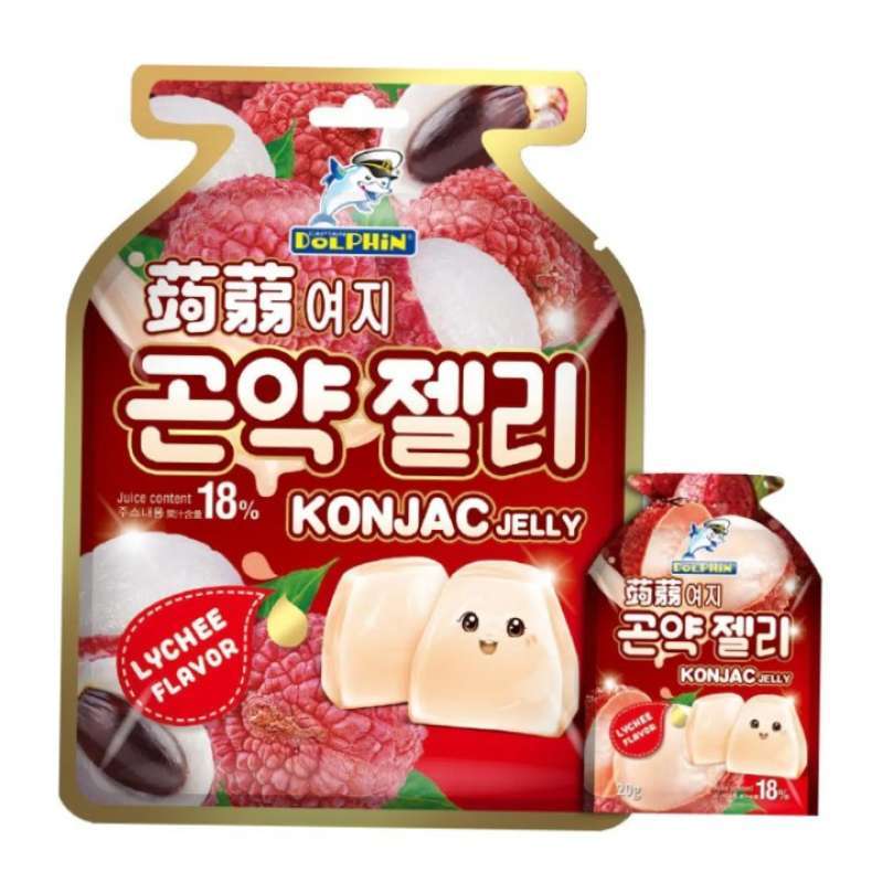 Jual Captain Dolphin Konjac Jelly Lychee Flavor (10s) di Seller Gunung Mas - Tanjung Pinang Kota ...