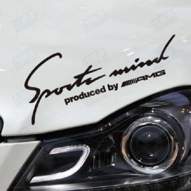 Jual Sticker Sport Mind AMG Mercedes di Seller Otoinspirasi - Gedung ...
