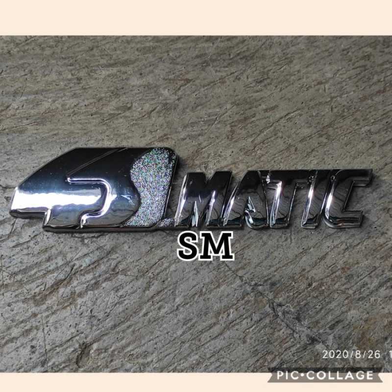 Jual Emblem 4 Matic All New Avanza Rush Emblem Logo 4 Matic di Seller ...