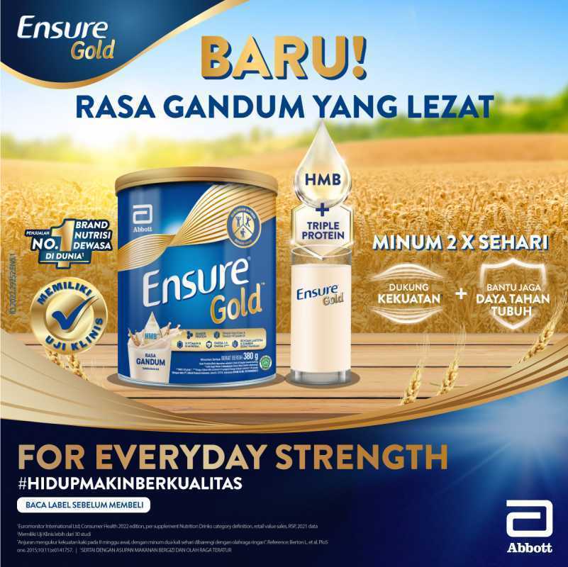 Jual Ensure Gold Gandum 380 Gr Di Seller Aimmart - Cipete Selatan, Kota ...