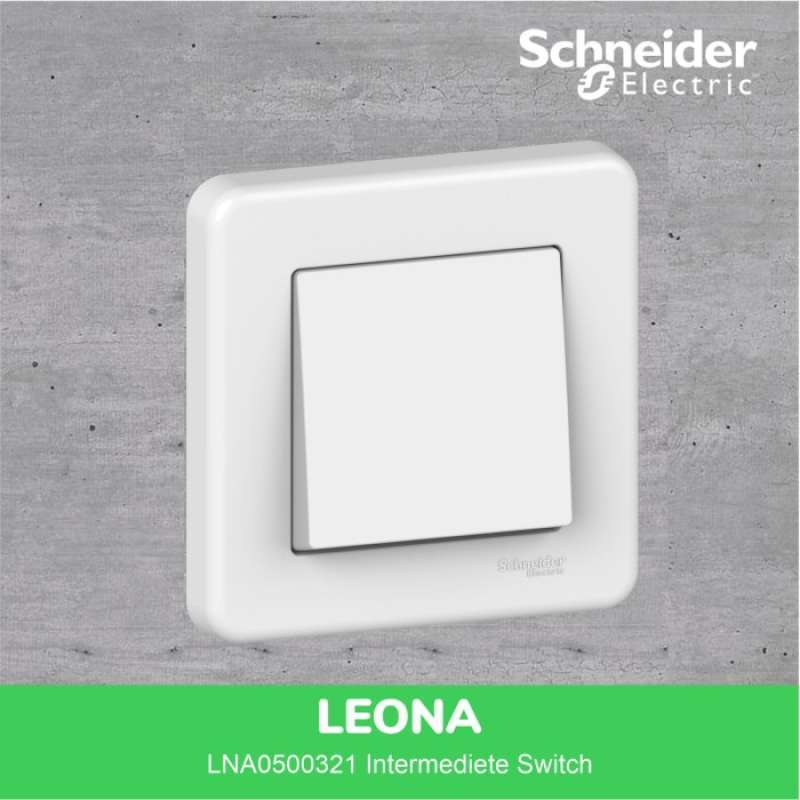 Promo Schneider Electric Leona Saklar Intermediate - 1 Gang ...