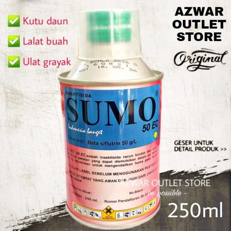 Jual SUMO 50 EC 250ml | INSEKTISIDA Beta siflutrin racun hama untuk ...