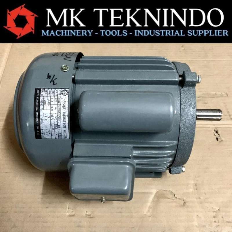 Jual Dinamo Elektro Motor 3/4 HP 1 Phase / Electro 0.75 PK 4 Pole 1400 RPM di Seller MK TEKNINDO ...