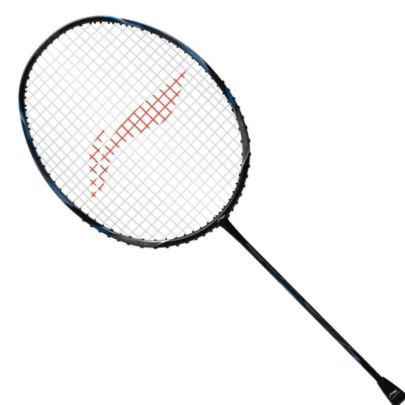 Jual New Raket Badminton Lining Tectonic 3r 5u - Black/silver/blue Di ...