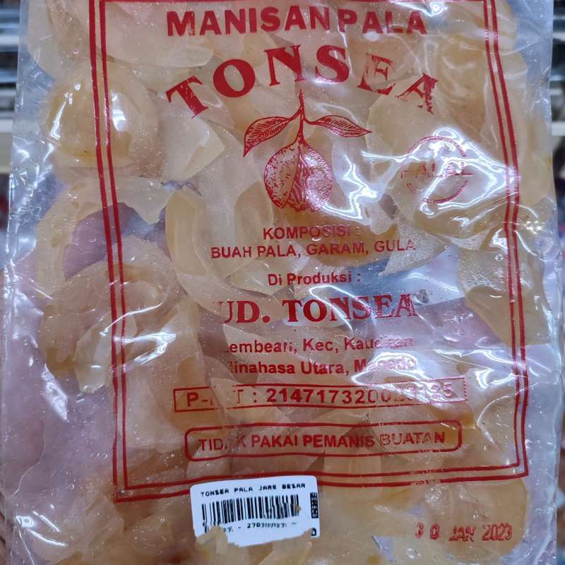 Jual MANISAN BUAH PALA/CEMILAN SEHAT/100g/KHAS MANADO/OLE OLE MANADO di ...