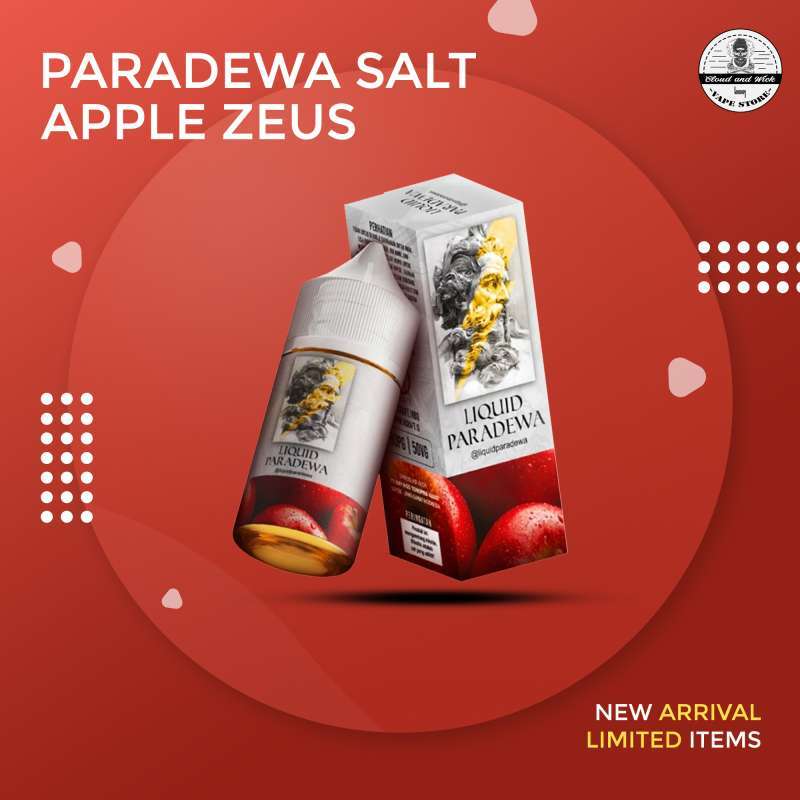 Jual LIQUID PARADEWA APEL ZEUS SALTNIC 30ML RCRAFT di Seller Cloud and ...