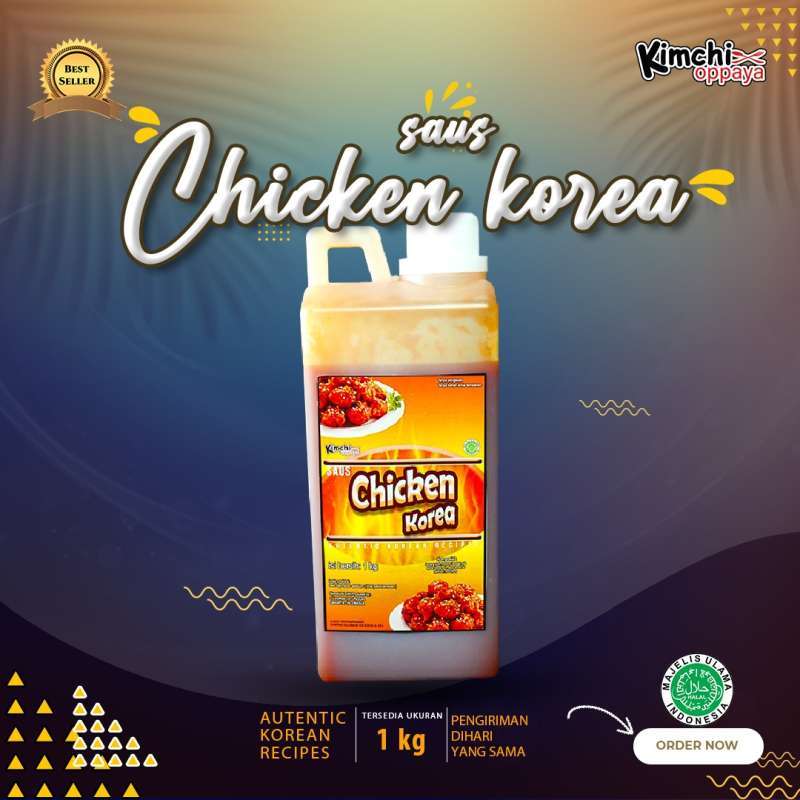 Jual Saos Ayam Korea Chicken Korea 1 Kg Yangnyeom Chicken Halal di ...