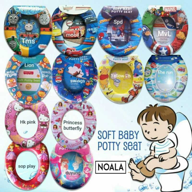 Promo Potty Training / Soft Potty Seat (NON - Handle) for Toilet ...
