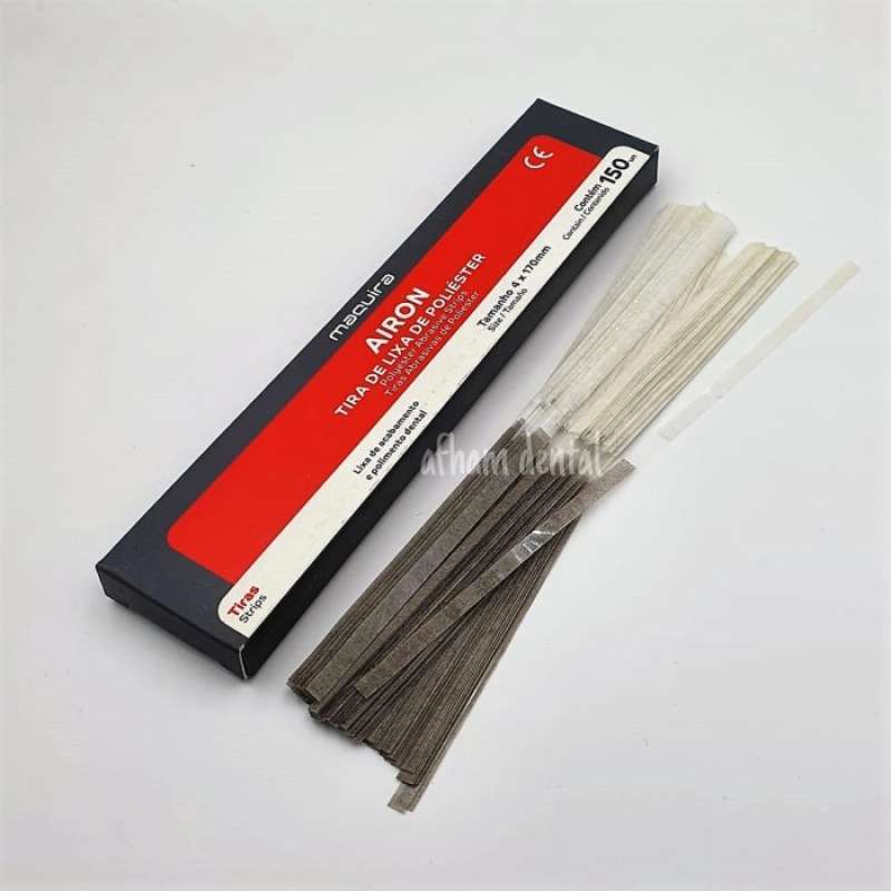Promo Dental Polishing Finishing Abrasive Strip Coposite Isi 150Pcs ...