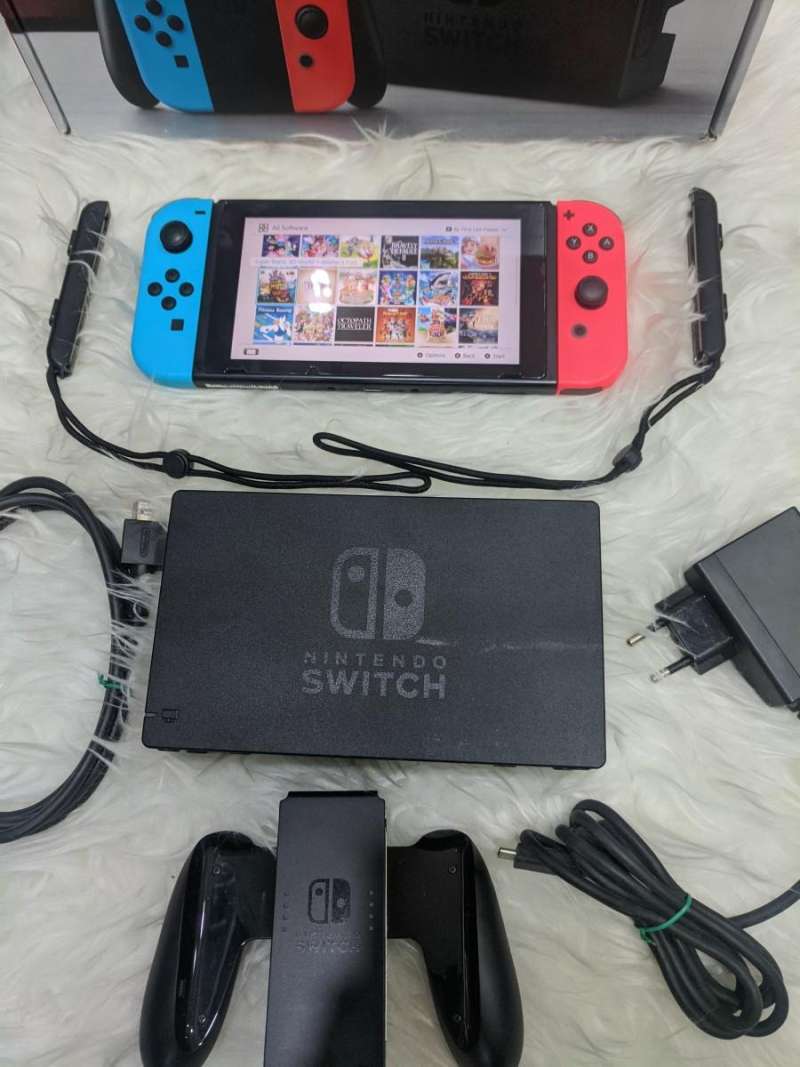 Jual Nintendo Switch SX OS DUAL SPLIT OS 256GB SekMull Full Games XCI ...