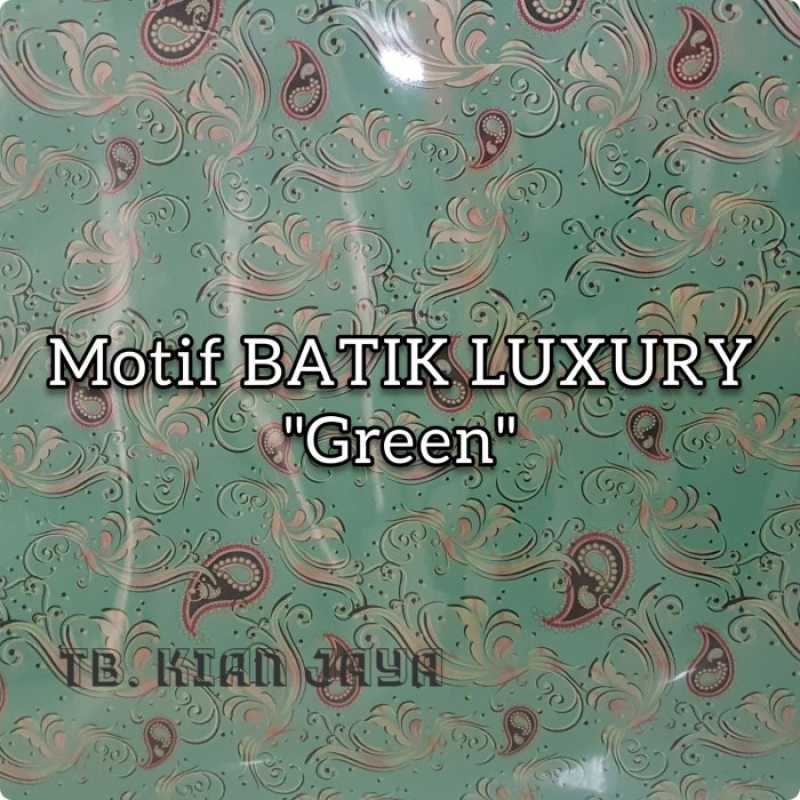 Jual FIBER PLASTIK MOTIF BATIK - HARGA PER METER - PENUTUP PAGAR di ...