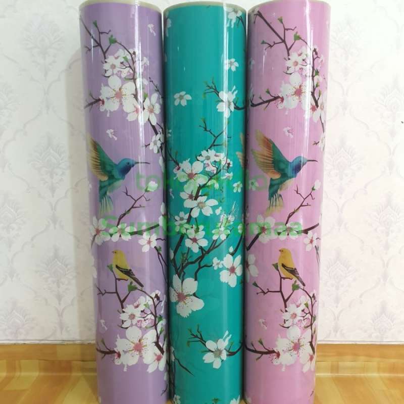 Promo PENUTUP PAGAR RUMAH FIBER MOTIF BUNGA Diskon 5% di Seller ...