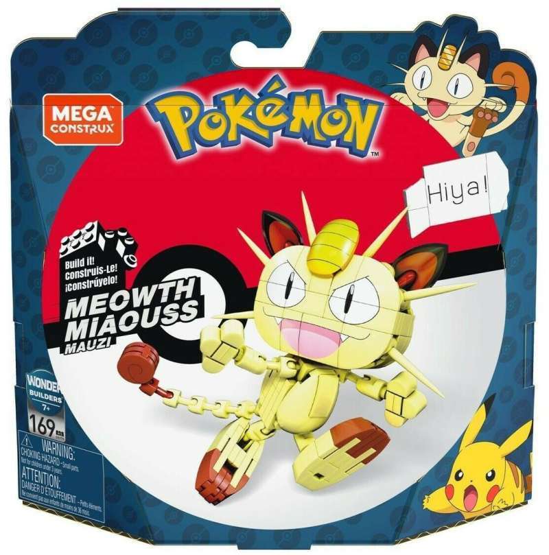 Jual Mega Construx Pokemon GKY95 - Meowth Set di Seller Toybox - Gudang ...