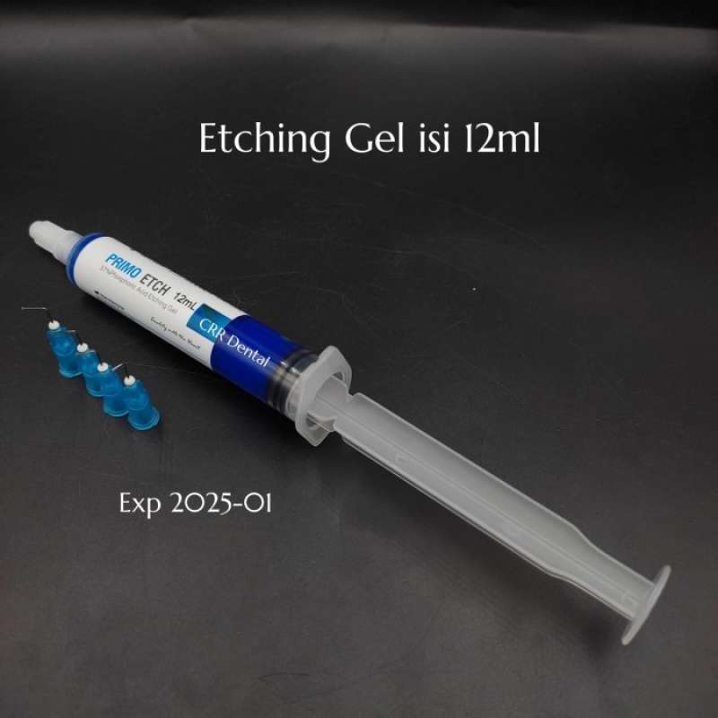 Jual Etching Etcha Gel Suntik 12Ml Syiringe Etsa Phosphoric Acid Etch 37% di Seller PALANG MERAH ...