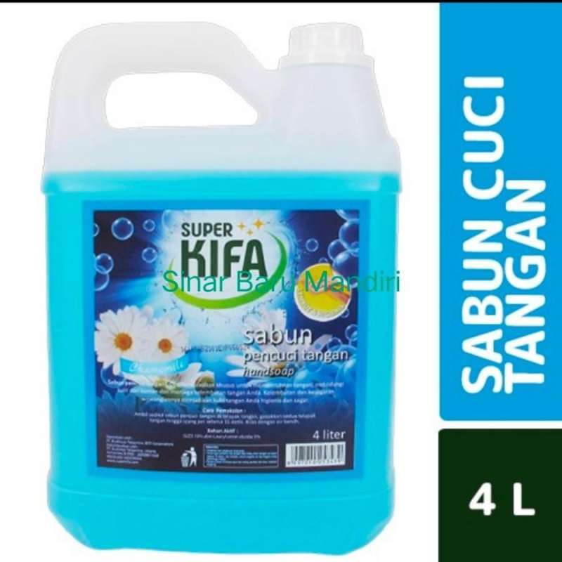 Promo Hand soap / sabun cuci tangan super Kifa 4 ltr Diskon 3% di ...