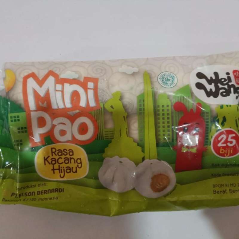 Jual Mini Pao Rasa Kacang Hijau Di Seller Afung Frozen - Cipondoh Indah ...