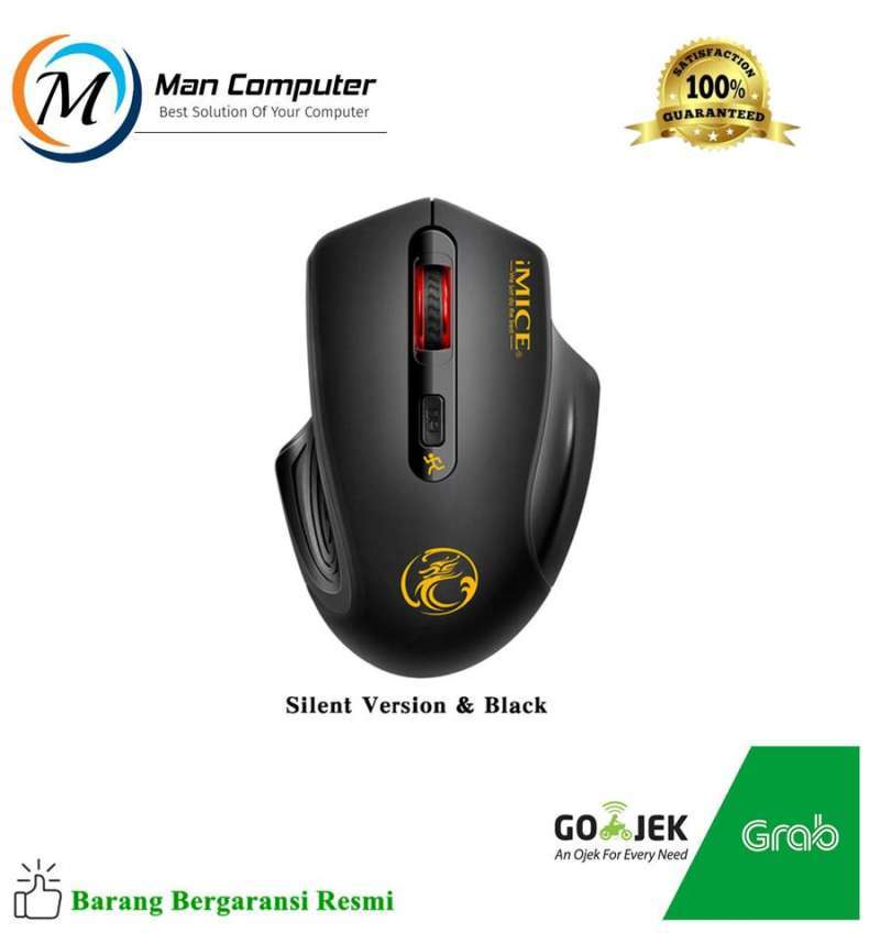 Jual Imice Ergonomic Wireless Gaming Mouse 2000 Dpi Silent Version - G1800 Di Seller Mancomp_id ...
