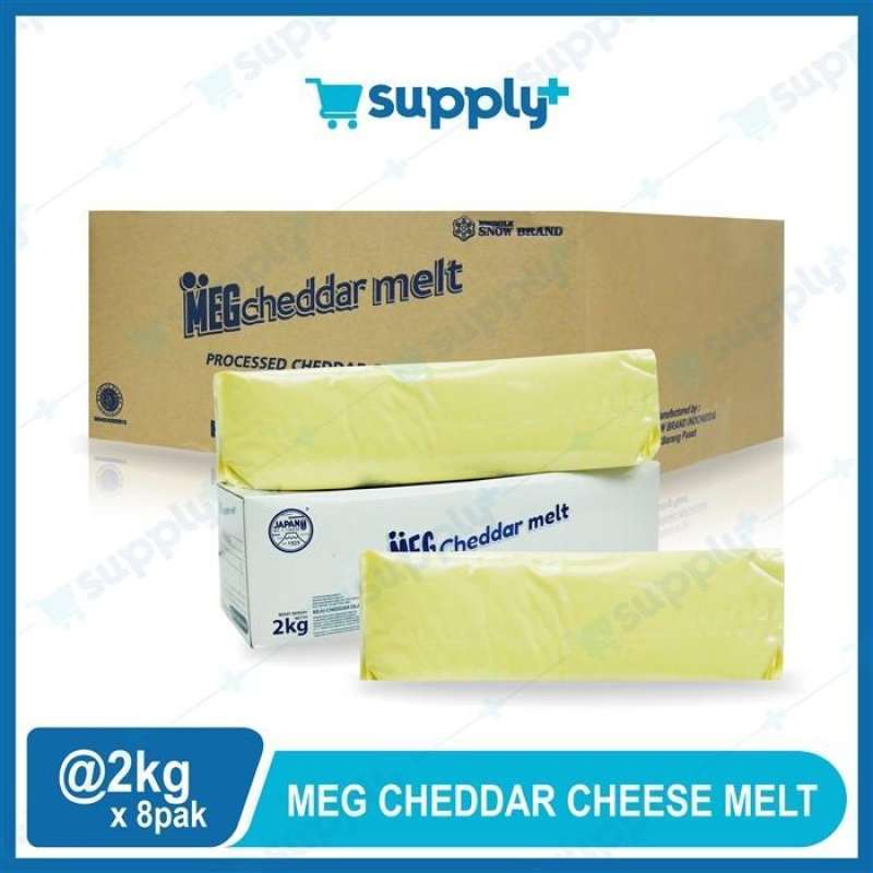 Promo Keju Meg Cheddar Melt 2 Kg Isi 8 Pack Diskon 3% Di Seller Supply ...