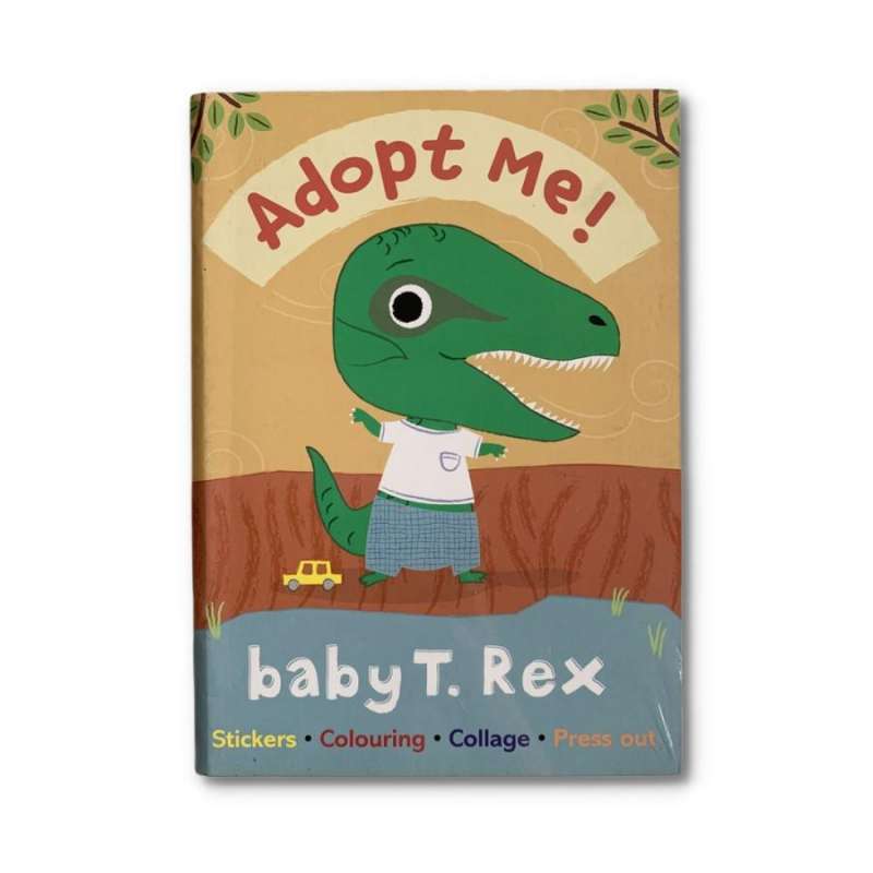 Jual Buku Aktivitas dan Stiker Anak - Adopt Me! Baby T. Rex di Seller ...