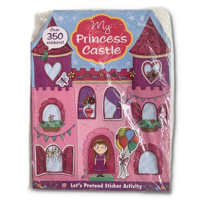 Jual Buku Stiker & Aktivitas Anak - Lets Pretend My Princess Castle di ...
