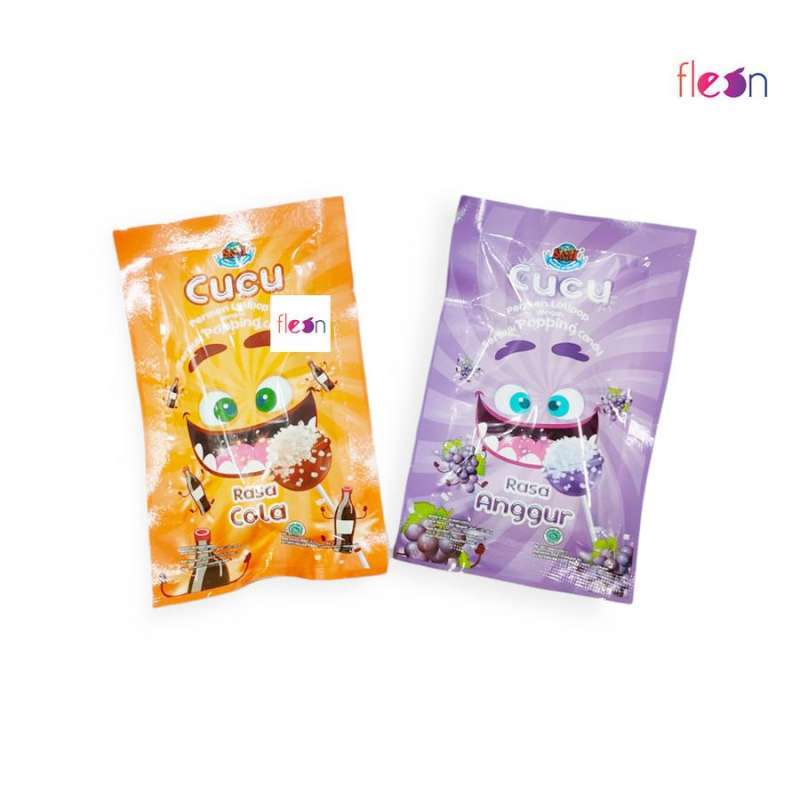 Jual Permen Cucu Lolipop Popping Candy Pletok Apel / Strawberry 20 Gram ...