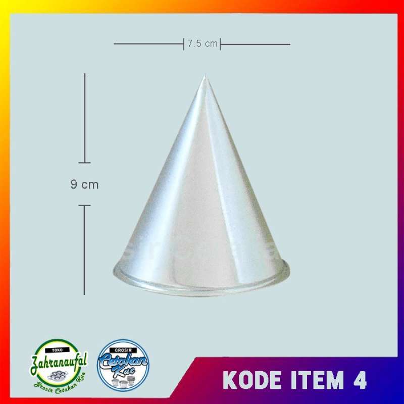 Promo 1 SET ISI 4 PCS - CETAKAN NASI TUMPENG BIASA MINI / TUMPENG MINI ...