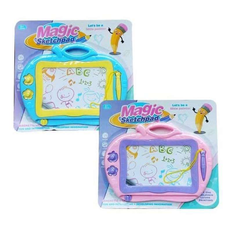 Promo Mainan Edukasi Anak Magic Sketchpad / Mainan Papan Tulis Anak ...