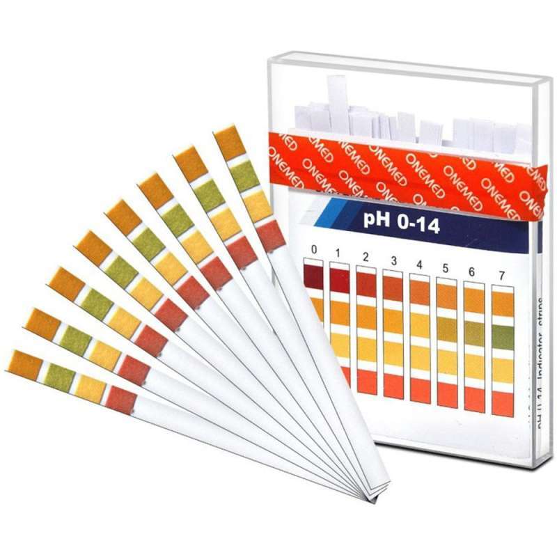Jual Onemed Ph 0-14 Universal Indicator Paper Kertas Lakmus Indikator ...