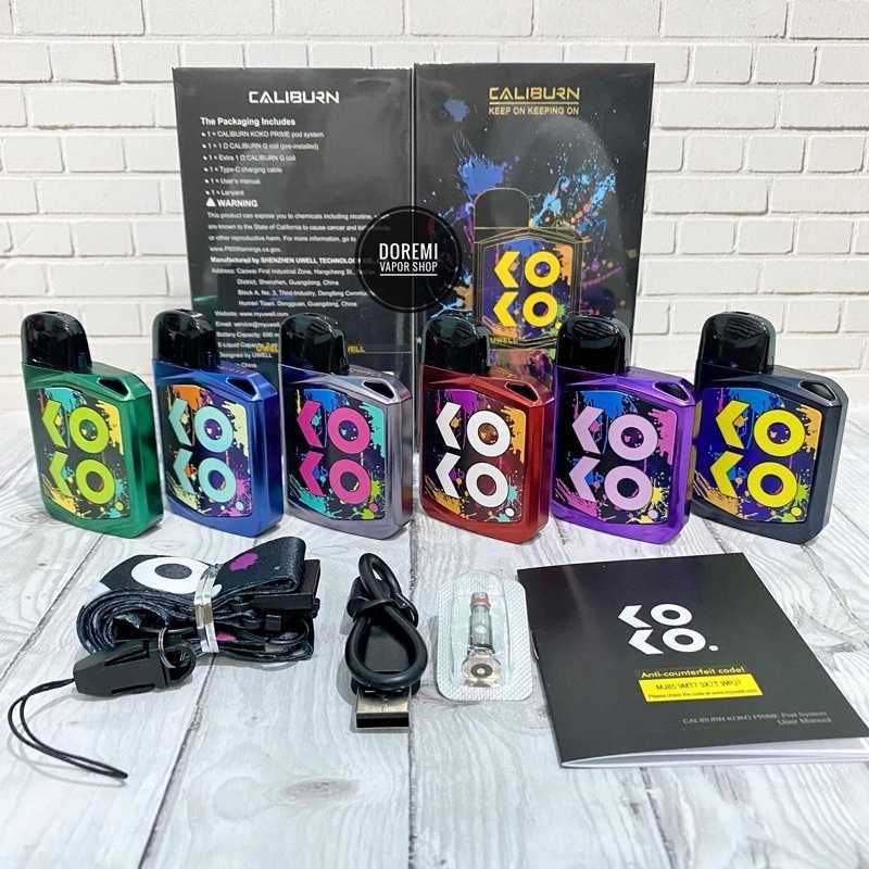 Jual POD CALIBURN KOKO PRIME KOKOPRIME ORIGINAL di Seller VIKENLIGHT ...