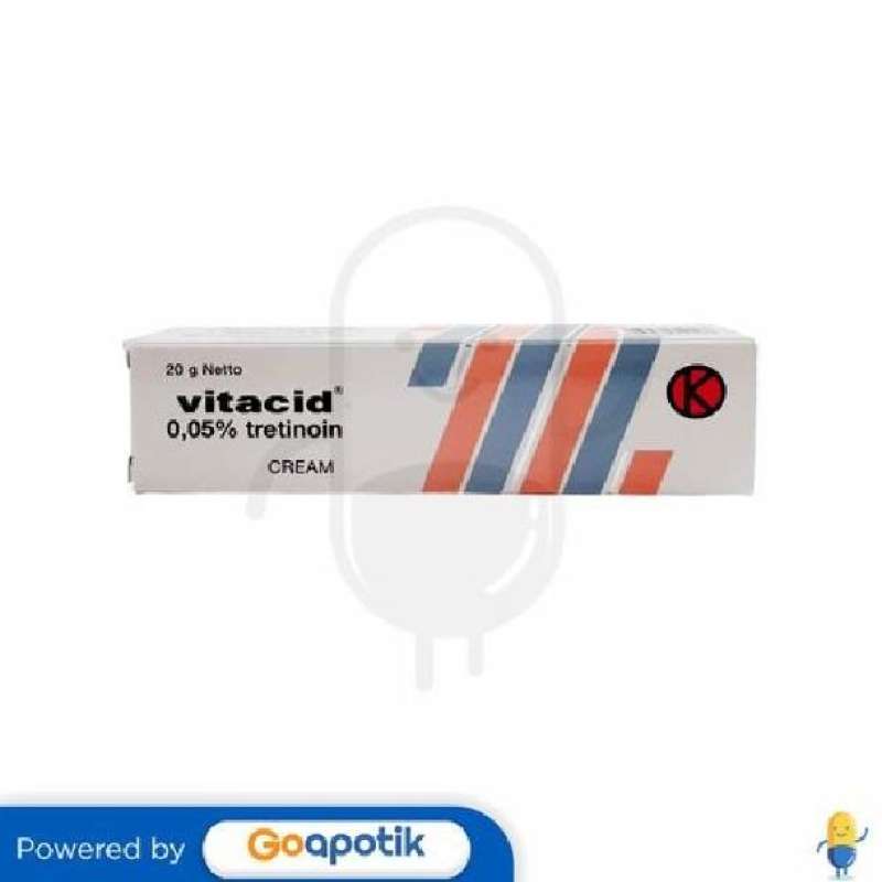 Jual VITACID 0.05% KRIM 20 GRAM di Seller Apotek ArmaJaya - Kwala ...