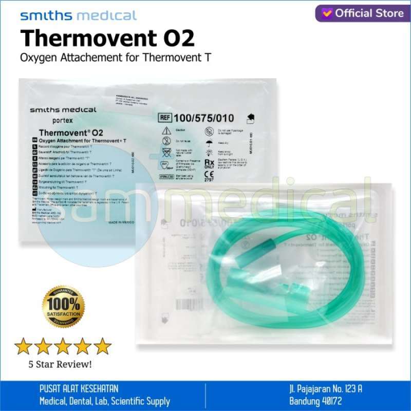 Jual Portex Thermovent O2 Atau Selang Oksigen Untuk Thermovent T Di ...