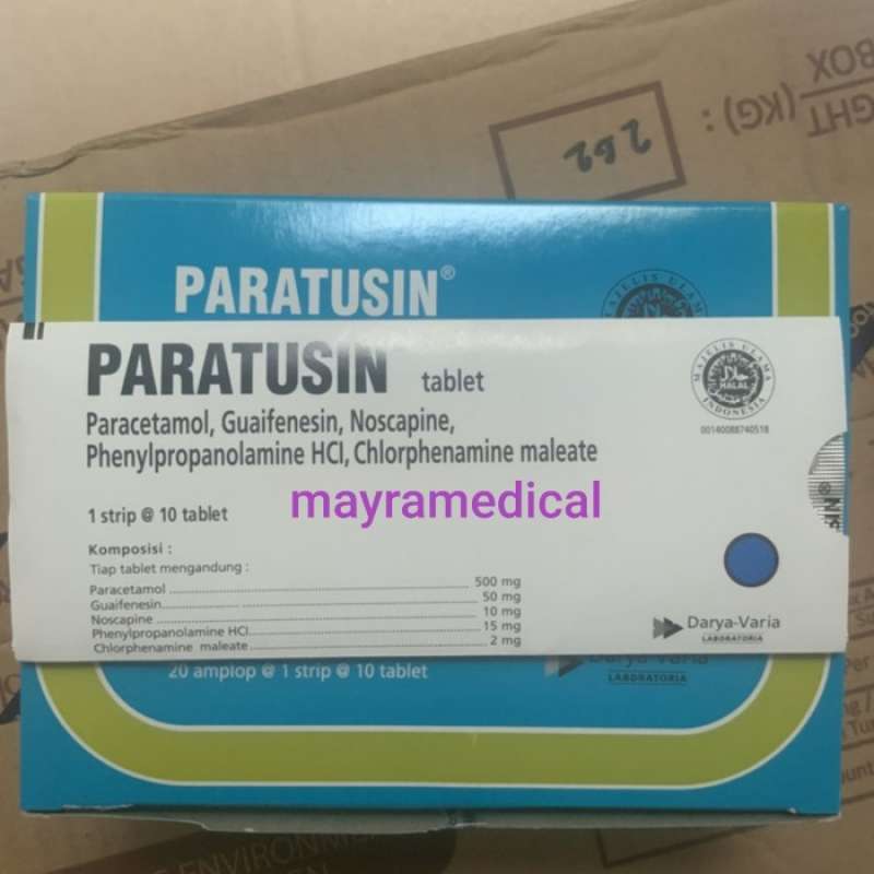 Jual PARATUSIN tablet strip di Seller LatopiaStore - Wanajaya, Kab ...